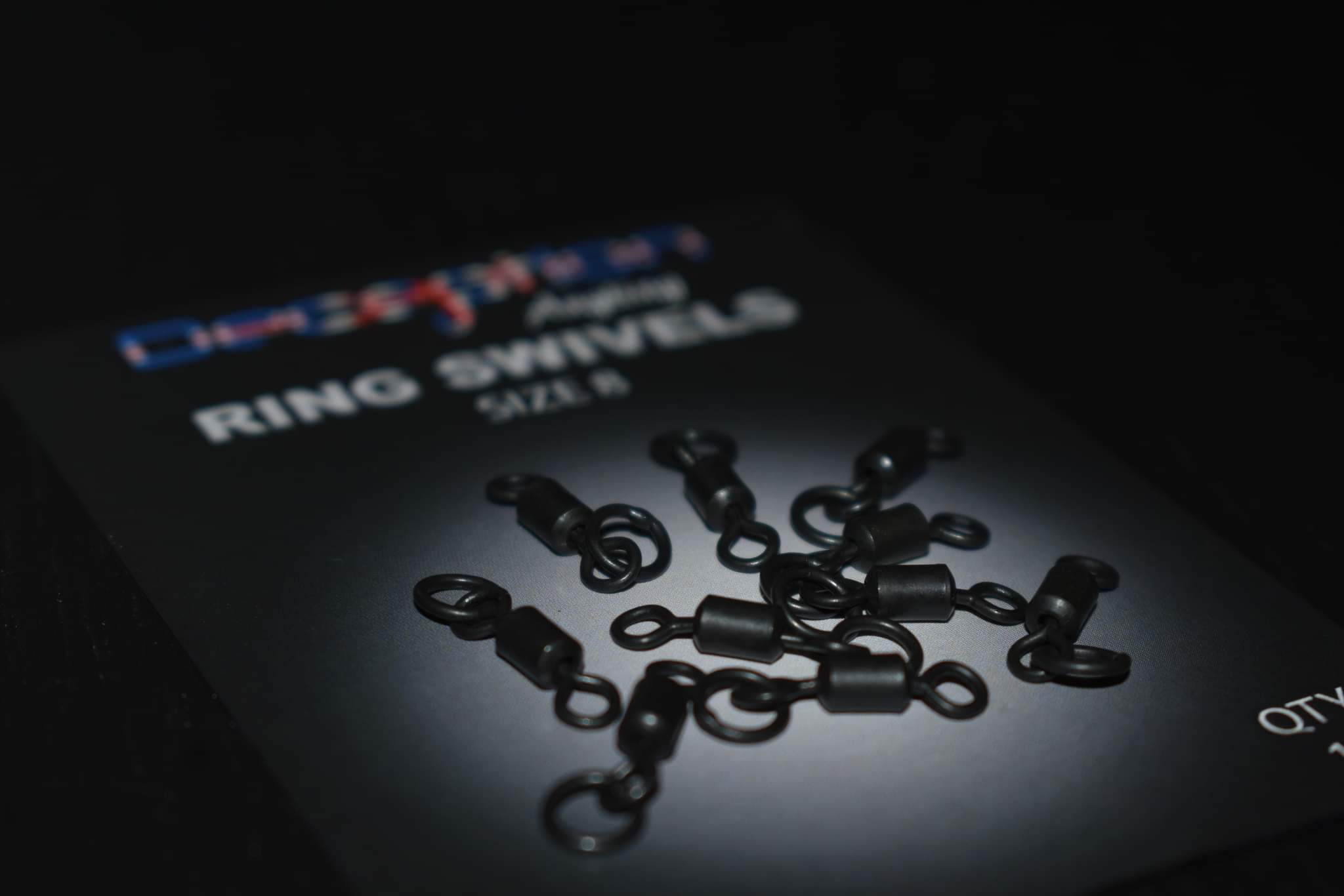 Ring Swivels size Micro (20 & 22) qty : 10 – Deception Angling